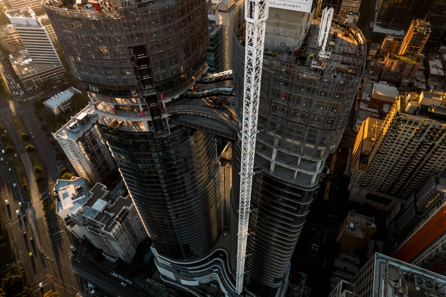308 Exhibition Street Skybridge: 2022 Steel Excellence Award winner ...