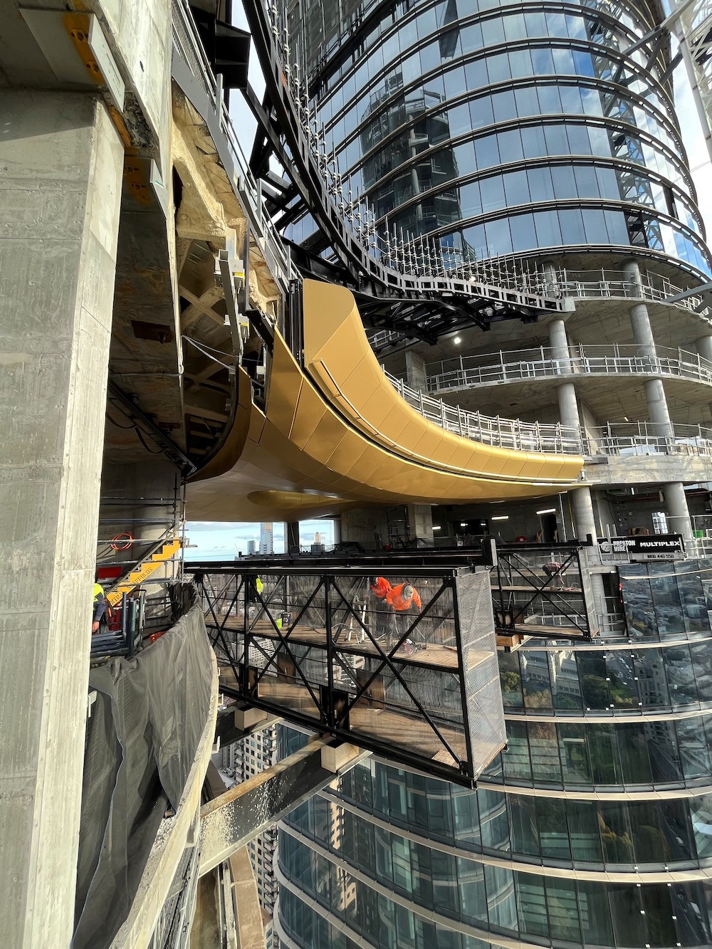308 Exhibition Street Skybridge: 2022 Steel Excellence Award winner ...